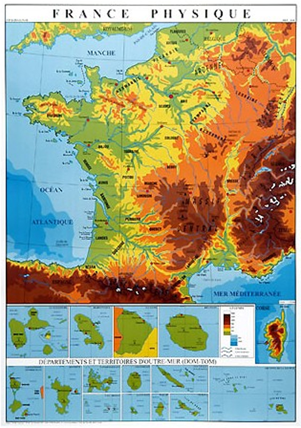 Cartina Geografica Fisica Francia Cartina Images and Photos finder