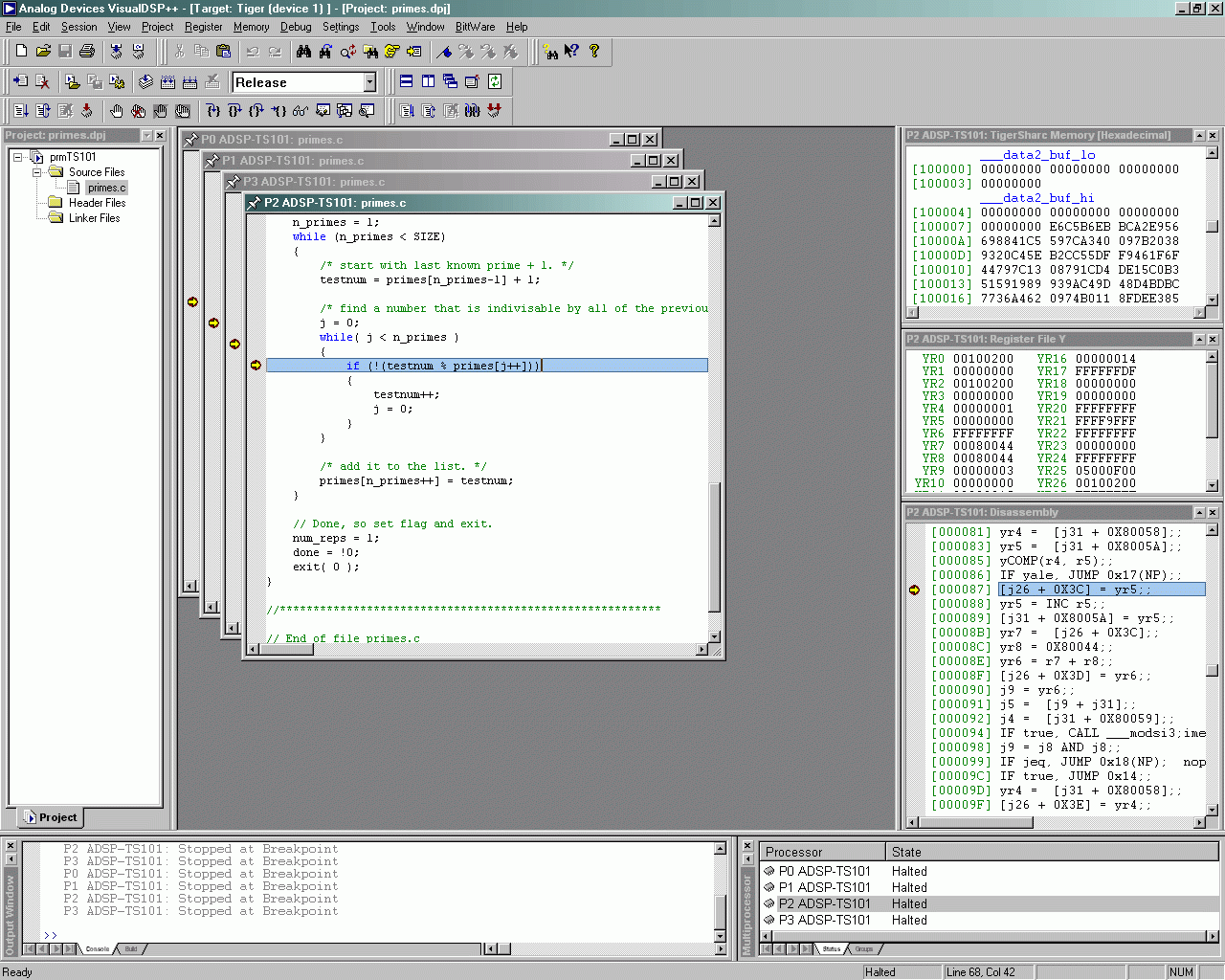 Logiciel De Programmation Librairies Dsp Tigersharc