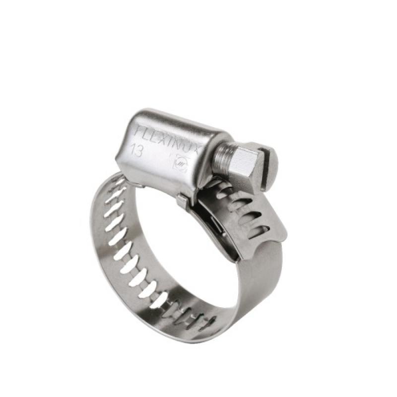 Colliers de serrage inox w bande ajourée mm diamètre de serrage minimum maximum mm