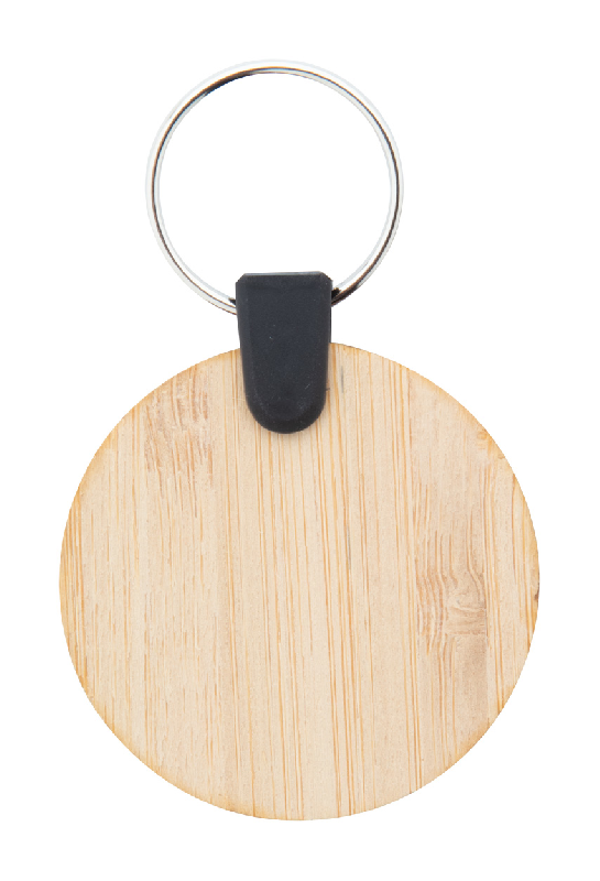 PORTE CLÉS EN BAMBOU ROND