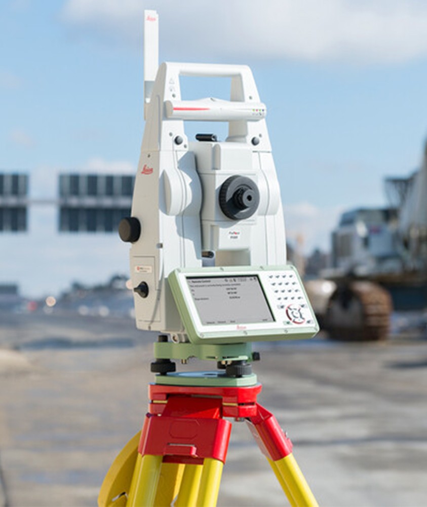 Station Totale Robotis E Avec Fonction Innovante Autoheight Leica