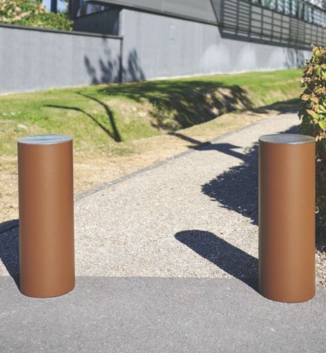 Borne en inox brossé PROVINCE Tube acier Ø et mm devis sous h