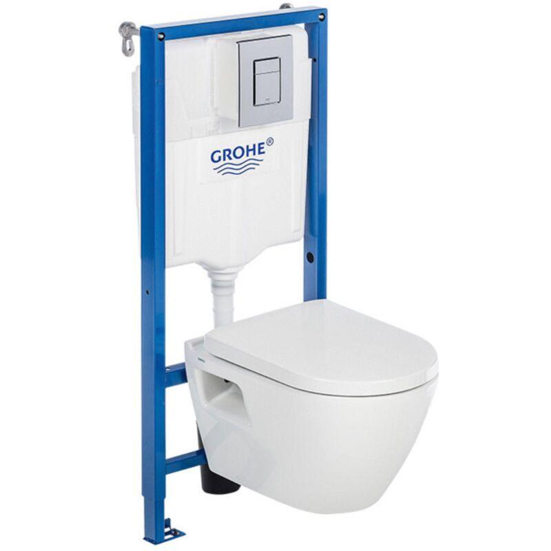 GROHE - SOLIDO - SET DE BÂTI-SUPPORT, CUVETTE ET ABATTANT SOFTCLOSE ...