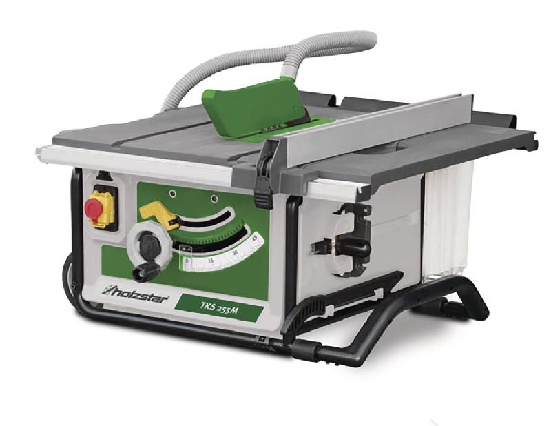 Scie à table mobile pour le bois - ø 254 mm holzstar tks255m