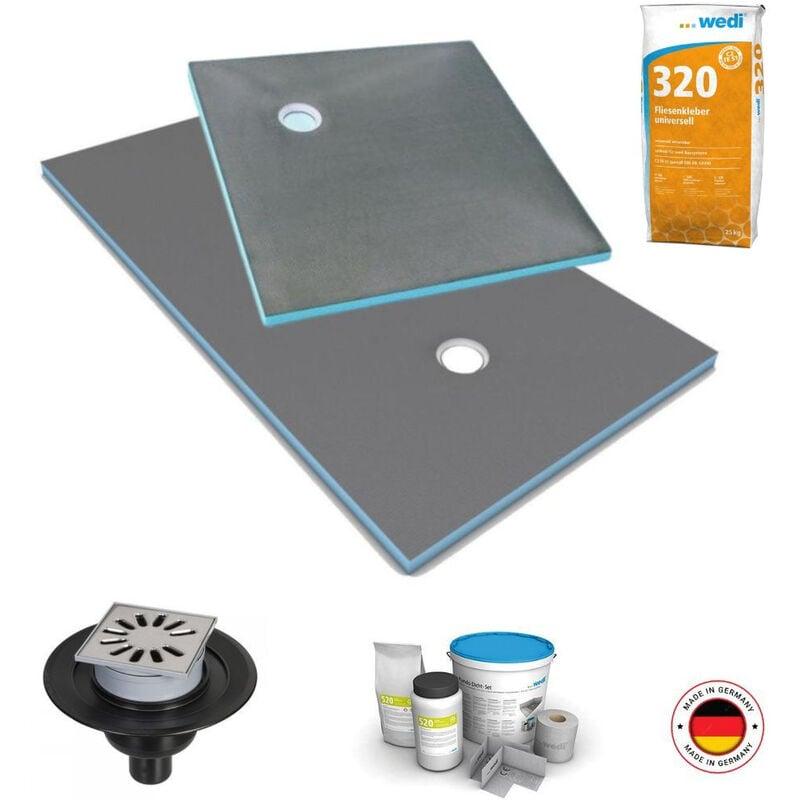 RECEVEUR DE DOUCHE À CARRELER 160 X 100 WEDI FUNDO PRIMO RECTANGLE ...