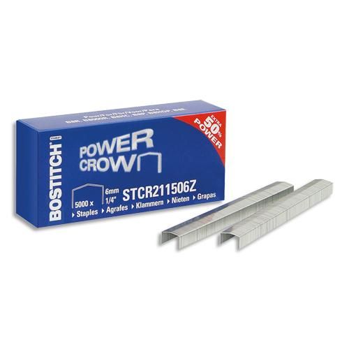 Bostitch agrafes nºstcr 2115/ 6 en boîte de 5000 Bostitch agrafes nºstcr 2115/ 6 en boîte de 5000