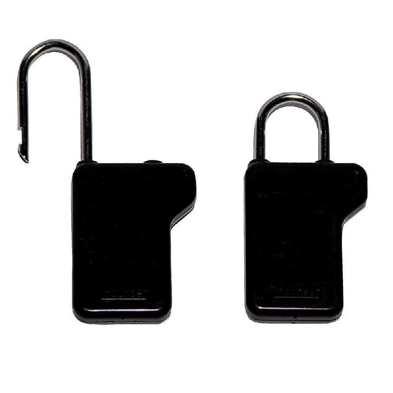 Verrou super padlock plus noir x20 - antivol avec clou intégré ...