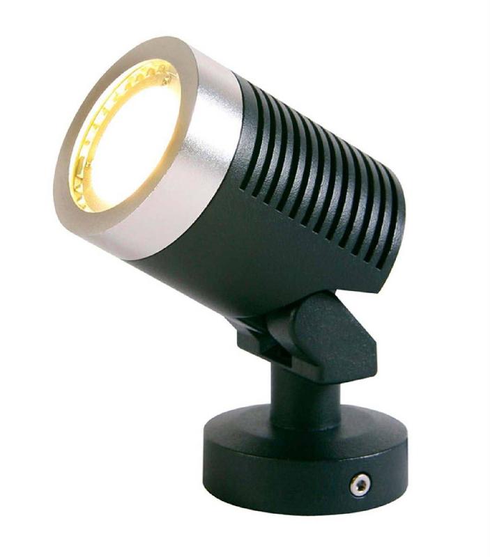SPOT PROJECTEUR ARCUS 5W GU5.3 MR16 IP44 BLANC CHAUD ORIENTABLE ...