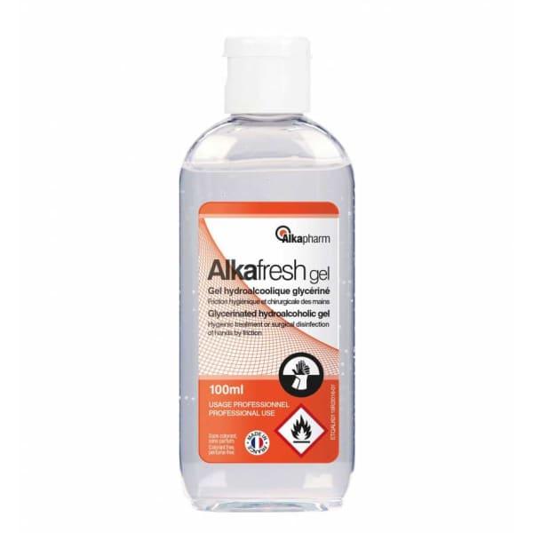 Gel hydro alcoolique alkafresh - 100ml devis sous 24h
