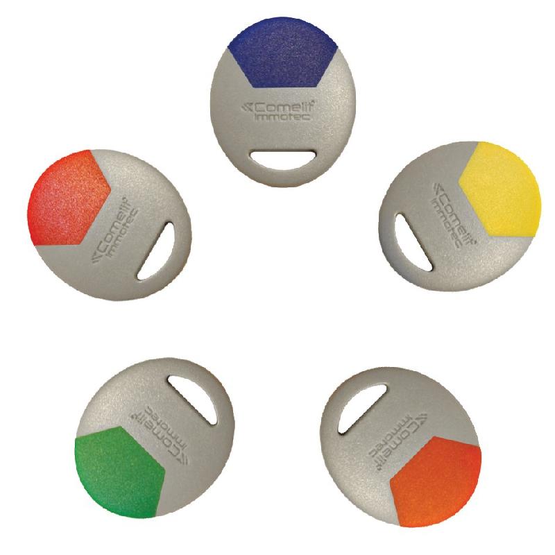 Badge Mifare Format Porte Clé Vert Comelit Cle V 569278