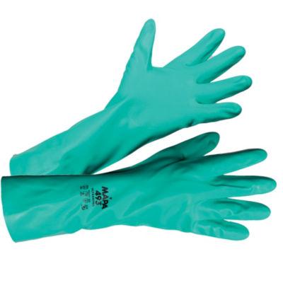 Gants protection chimique nitrile Mapa Ultranitril 493 taille 10, lot ...