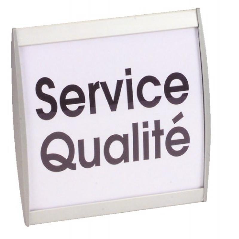 Signalétique à étiquette, montage en applique, format a5 150 x 150 mm ...