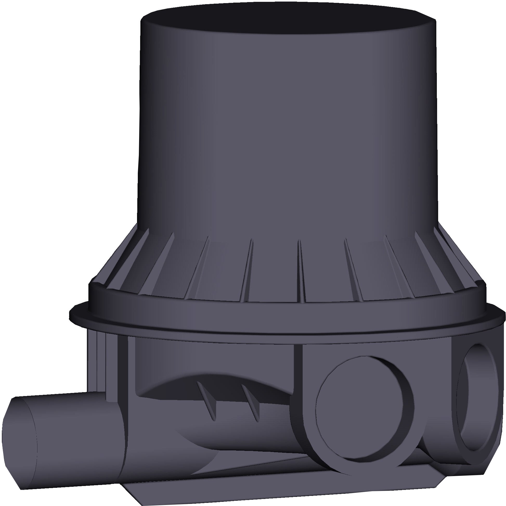 Regard d'assainissement pehd 5 entrees visimop