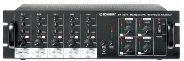 Amplificateur préampli ma 4120 rondson 4 x 120 watts