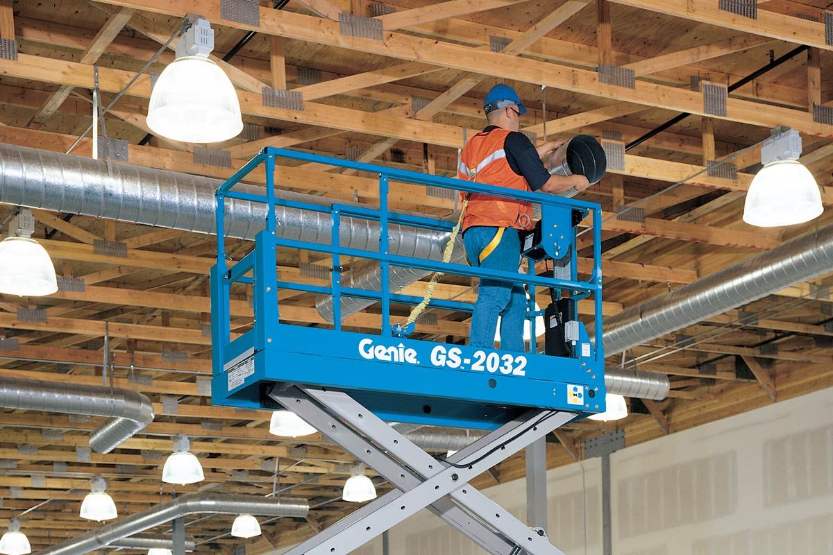 Gs-2032 - nacelle ciseaux - genie - 7,90 m