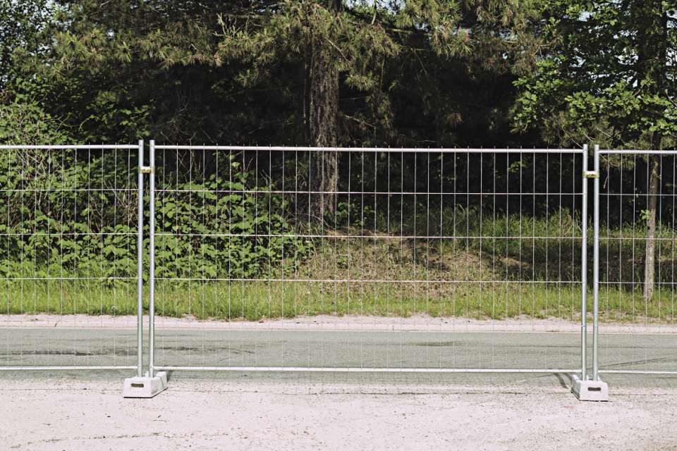 M350 - clôture grillagée - heras - largeur 3500 mm