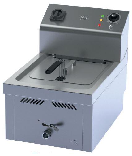 Friteuse professionnelle électrique triphasé 9+9 kw sur placard avec ...