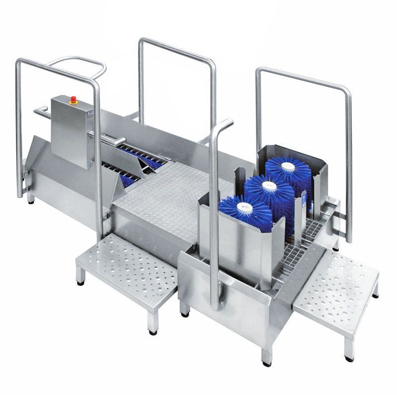 Lave-botte et lave-semelle à passage continu | Blue Level GmbH | Hellopro