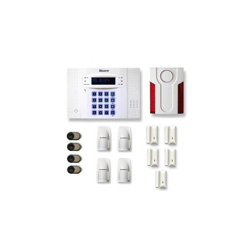 TIKE SÉCURITÉ - ALARME MAISON SANS FIL DNB24 COMPATIBLE BOX INTERNET ET ...