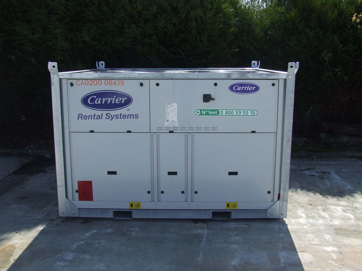 Carrier rental systems - produits groupes froids