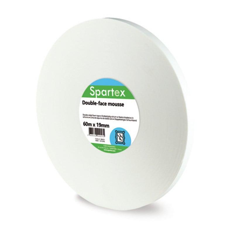 RUBAN ADHÉSIF DOUBLE-FACE MOUSSE (MULTICHOIX) - SPARTEX | 886653 devis ...