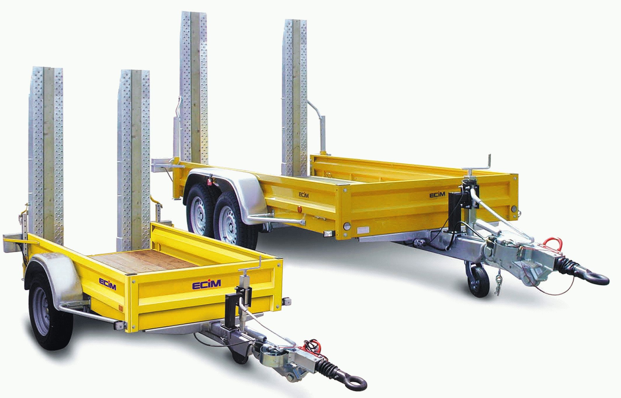 Remorque porte engin peg35ta350af ptac 3.5t