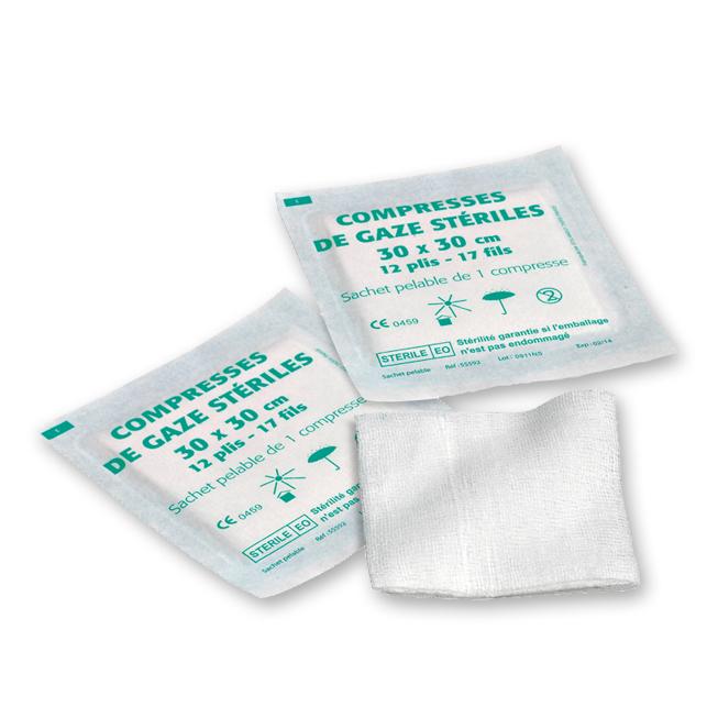 COMPRESSES GAZE STÉRILES MEDI'SOFT Comparer les prix de COMPRESSES GAZE ...