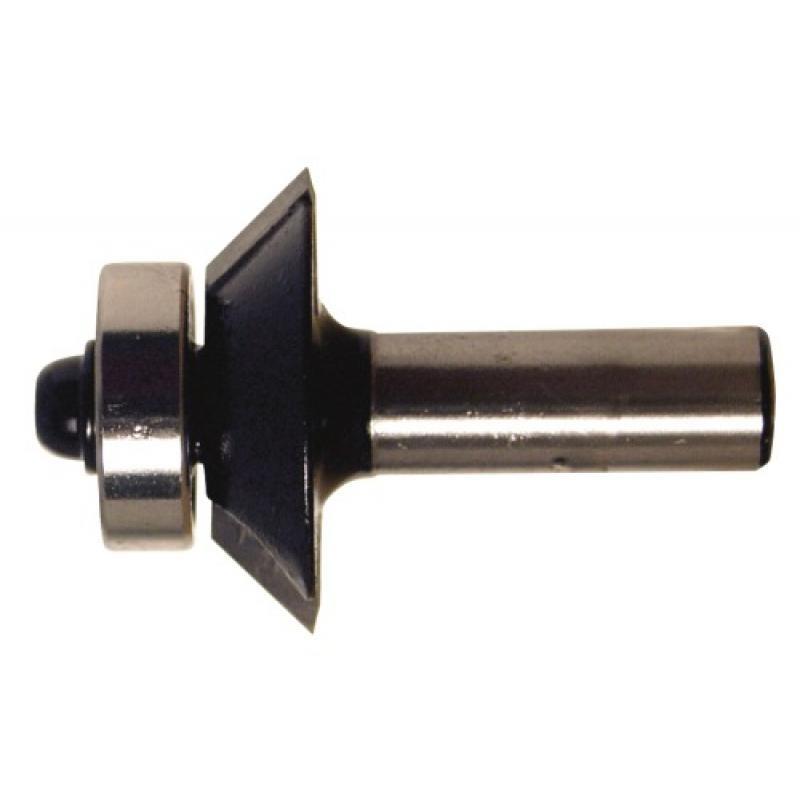 Fraise à plaquettes carbure brasées 2 coupes chanfrein, guide à billes ...