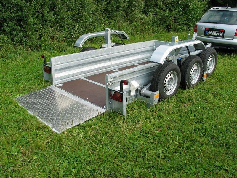 Remorques porte-engins | transport, mini-pelle | hellopro.fr