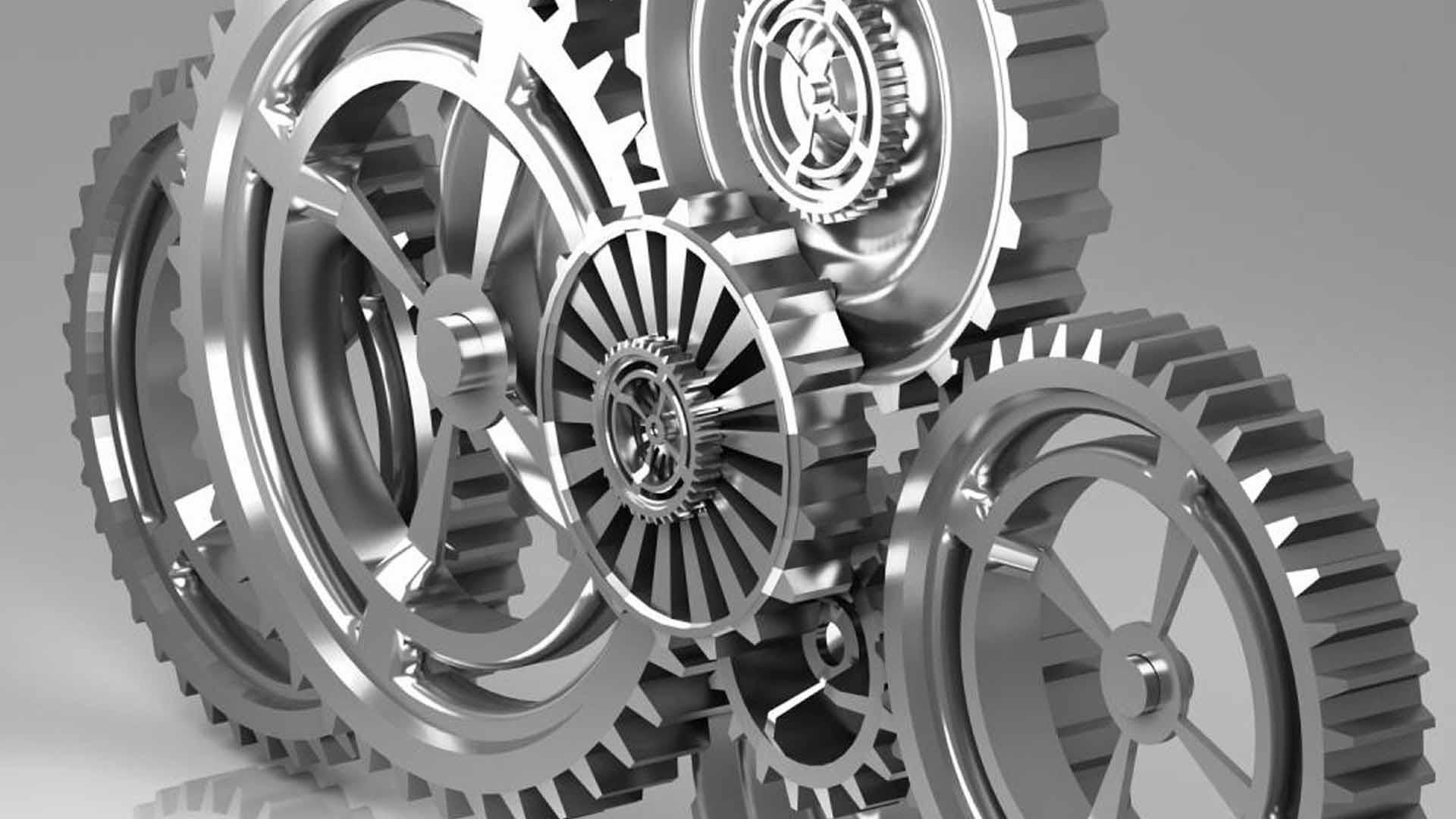 Engrenage hélicoïdal - verdier engrenages - diamètre de 25 à 400 mm