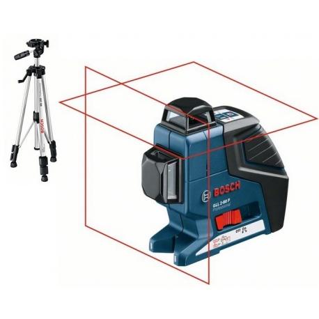 LASER CROIX 20 M - GLL 2-80 P + TRÉPIED BS 150 - BOSCH PROFESSIONNEL ...