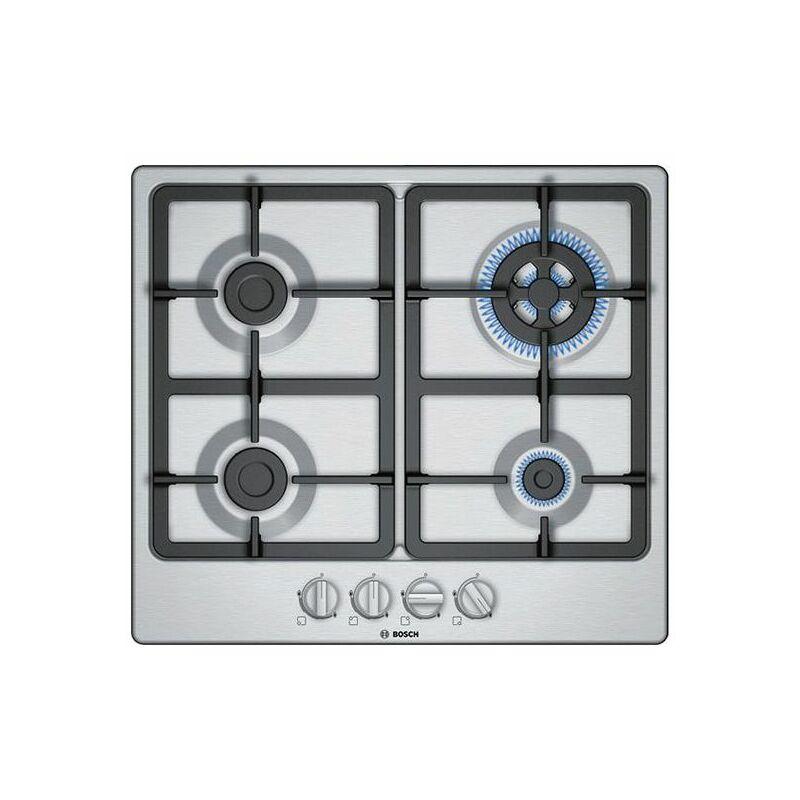 BOSCH - PLAQUE AU GAZ PGH6B5B90 60 CM (4 FEUX À GAZ) Comparer les prix ...