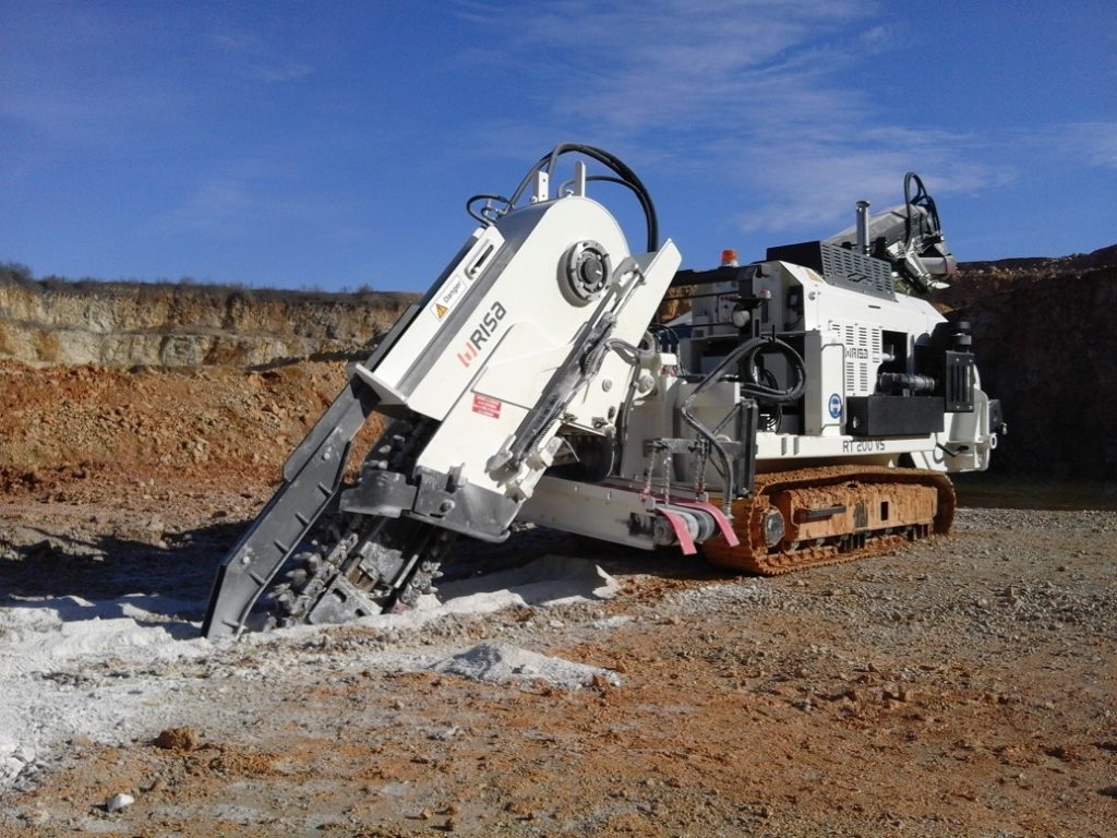 Trancheuse de sol | à chaîne, à roues, micro-trancheuses | hellopro.fr