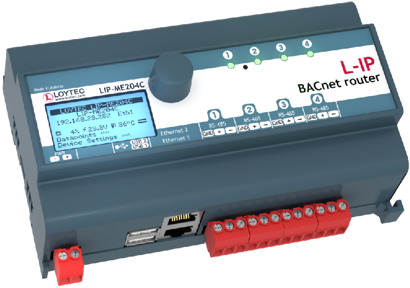 Routeur bacnet/ip - lip - me201c - 4 devis sous 24h