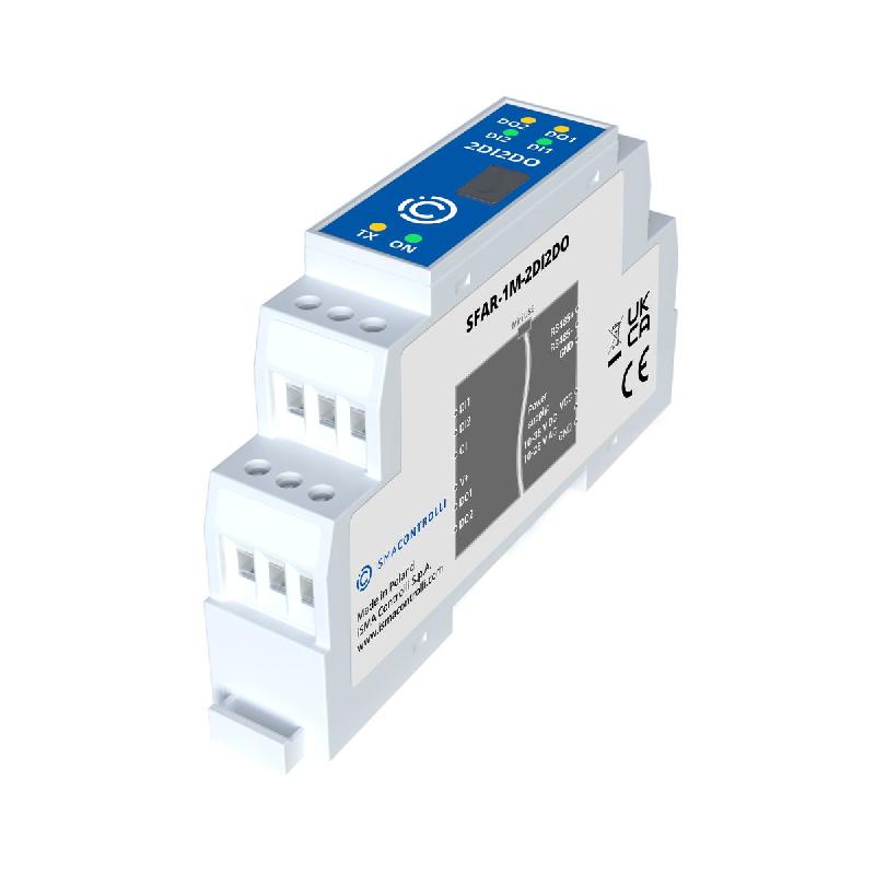 Modules entrées-sorties digitales Modbus RS485 - SFAR-1M-2DI2DO Modules entrées-sorties digitales Modbus RS485 - SFAR-1M-2DI2DO