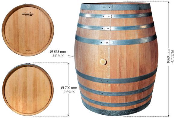 Tonneau 400l transport ref. : 400 tr