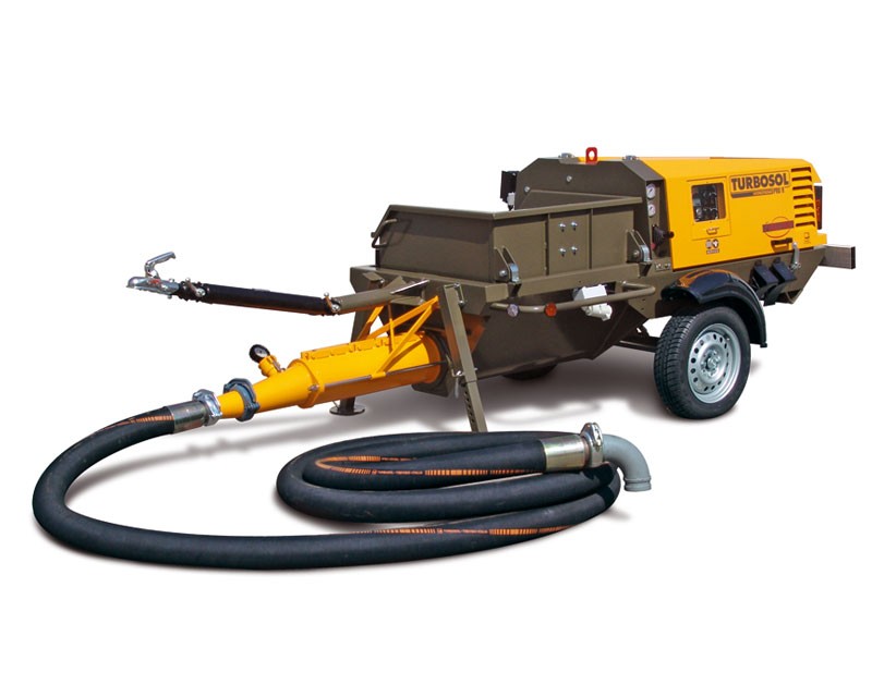 Pompe a beton automotrice