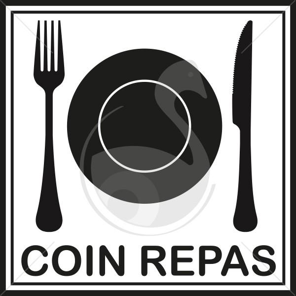 Pictogramme coin repas