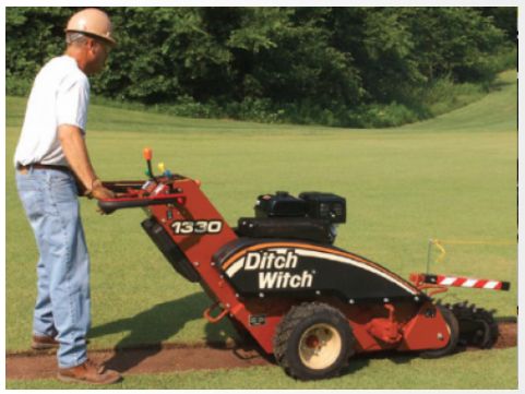 Trancheuse de sol | à chaîne, à roues, micro-trancheuses | hellopro.fr