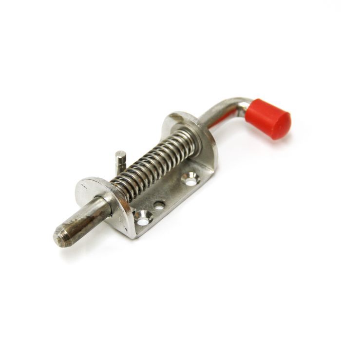 Verrou à ressort - frameco - acier inoxydable - sp12ss