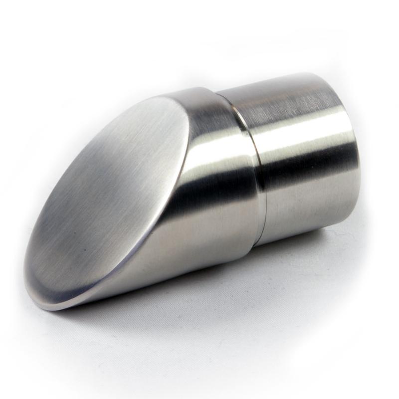 Embout inox 316 à coller - 45° - 42mm