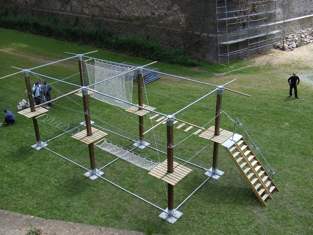 Parcours d'aventure pour enfant - Hellopro.fr