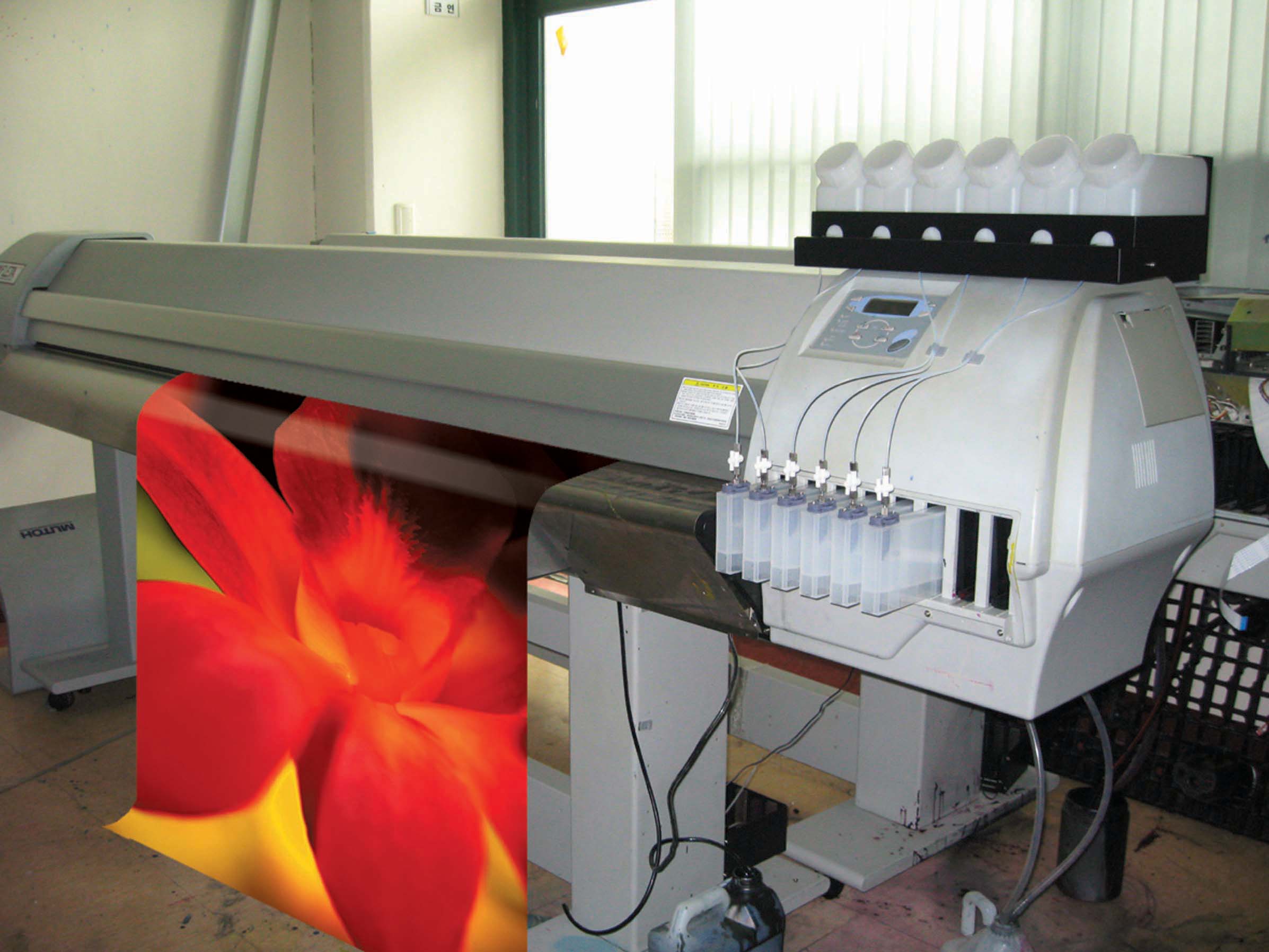 Imprimante grand format kit gros encrage mutoh