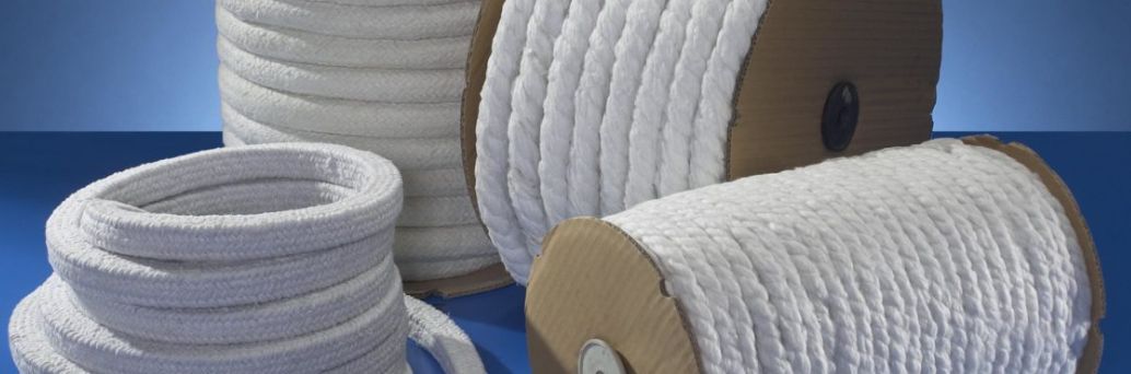 Tresses fiberfrax® - fibre céramique - unifrax - haute température