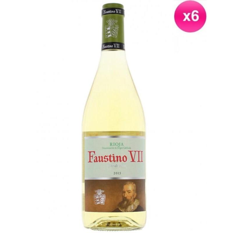 Coffret vin - faustino vii blanco 6*75cl | Planète Soif | Hellopro