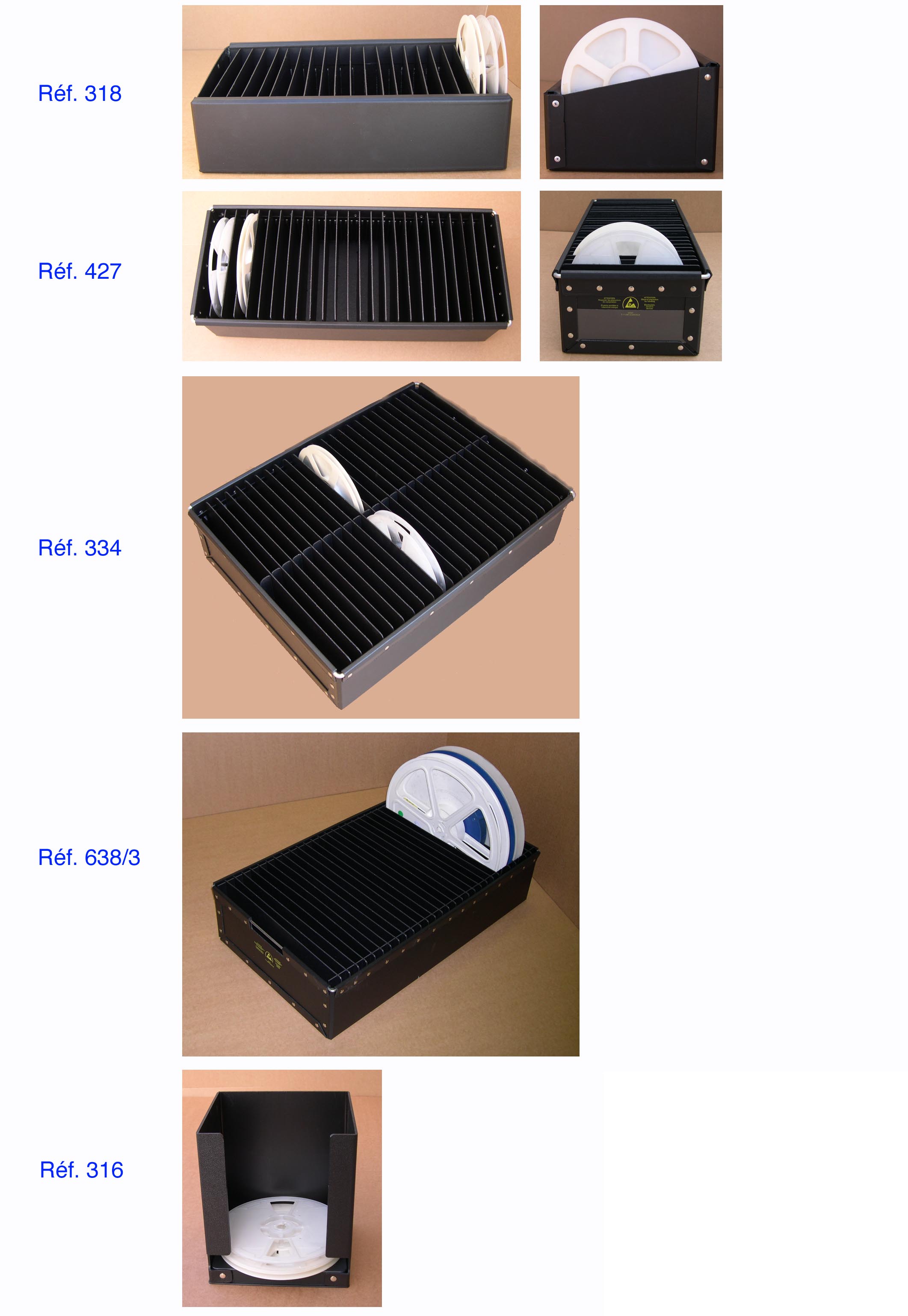 Bac antistatique ESD - tous les fournisseurs