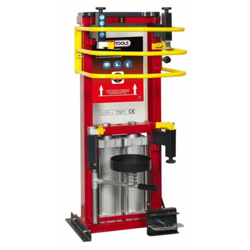 COMPRESSEUR DE RESSORT D'AMORTISSEUR - 2 VÉRINS - 2,4 TONNES - (500. ...