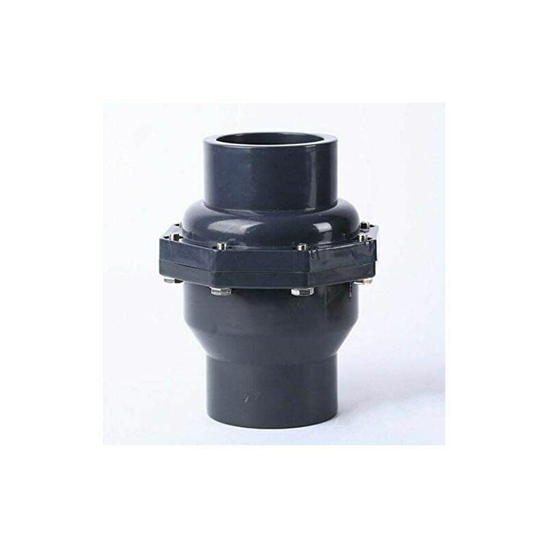 CLAPET ANTI RETOUR PVC 50 - ACHAT / VENTE CLAPET ANTI RETOUR PVC 50 AU ...