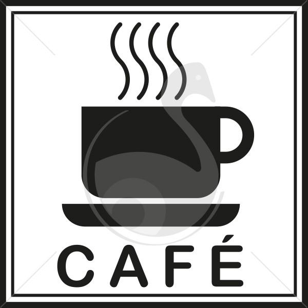Pictogramme café avec tasse