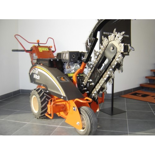 Trancheuse de sol | à chaîne, à roues, micro-trancheuses | hellopro.fr ...